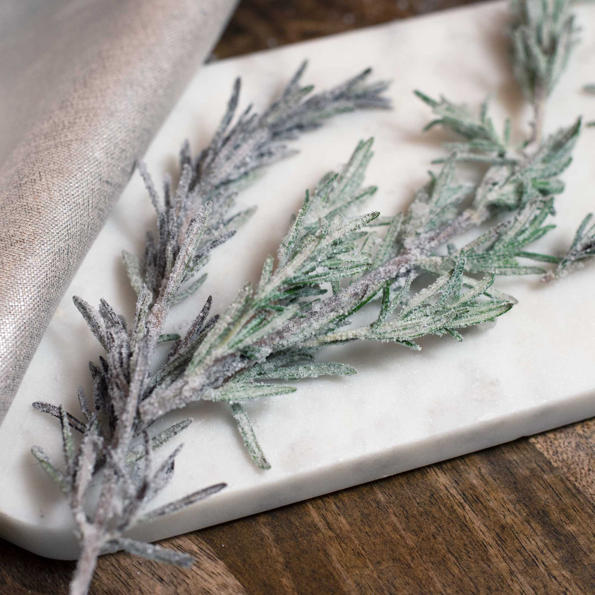 How to Make Sparkling Fresh Rosemary Sprigs for Garnishes and Centerpieces