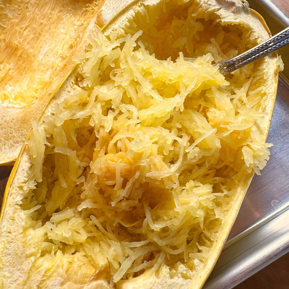 How to Pre-Cook Spaghetti Squash | Mary DiSomma